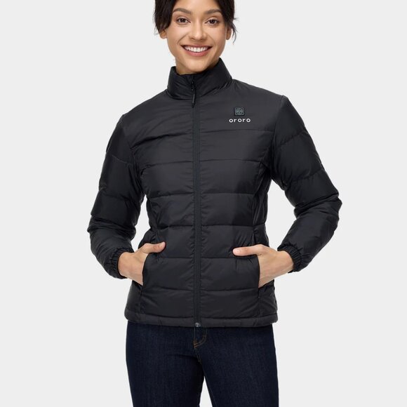 Ororo | Jackets & Coats | Ororo Wear Womans Heated Puffer Parka Jacket ...